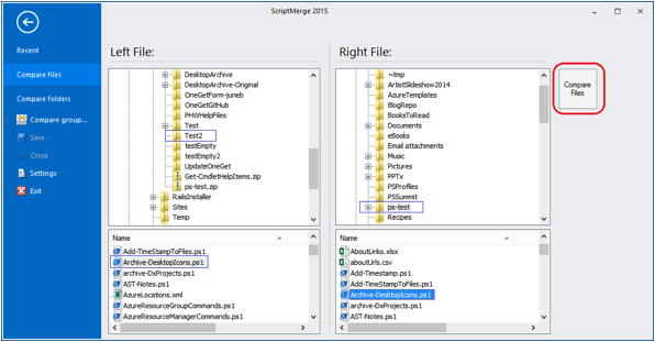 Chapter 12—Comparing and Merging Files with ScriptMerge Chapter 12—Comparing and Merging Files with ScriptMerge